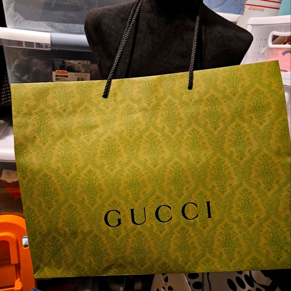 Gucci | Other | Gucci Shopping Bag Large | Poshmark